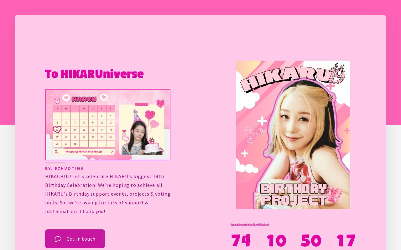 HIKARU BIRTHDAY PROJECT 2023